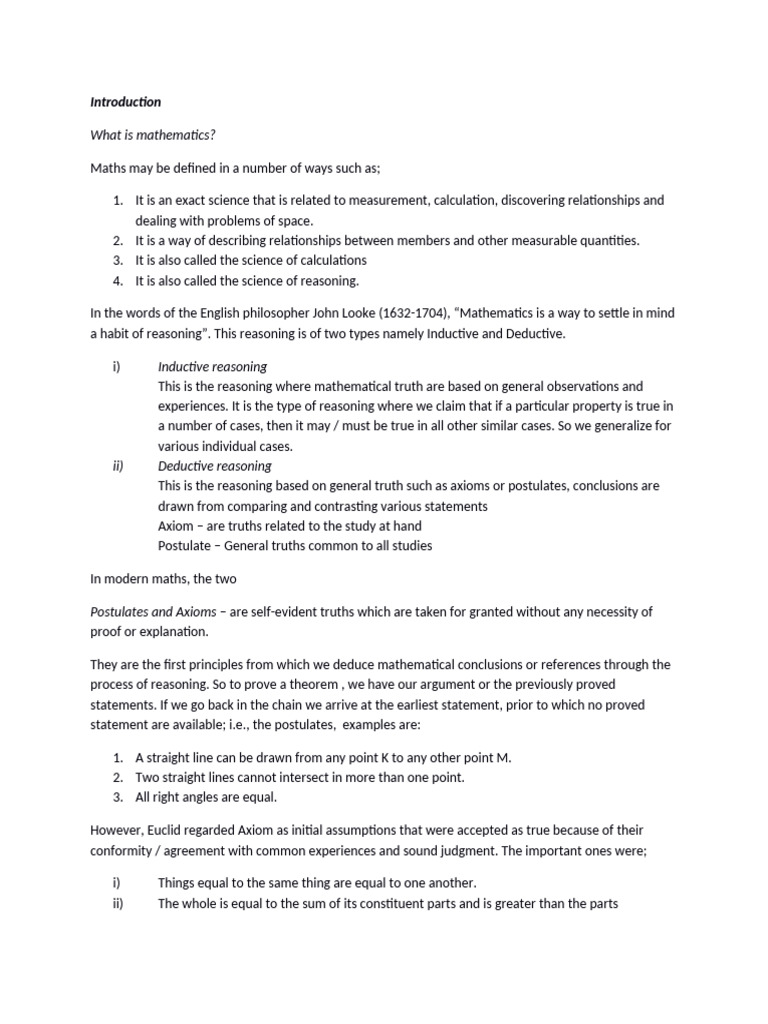 Reviewed Maths Teaching Methods Notes On Nature Of Math Pdf 6773