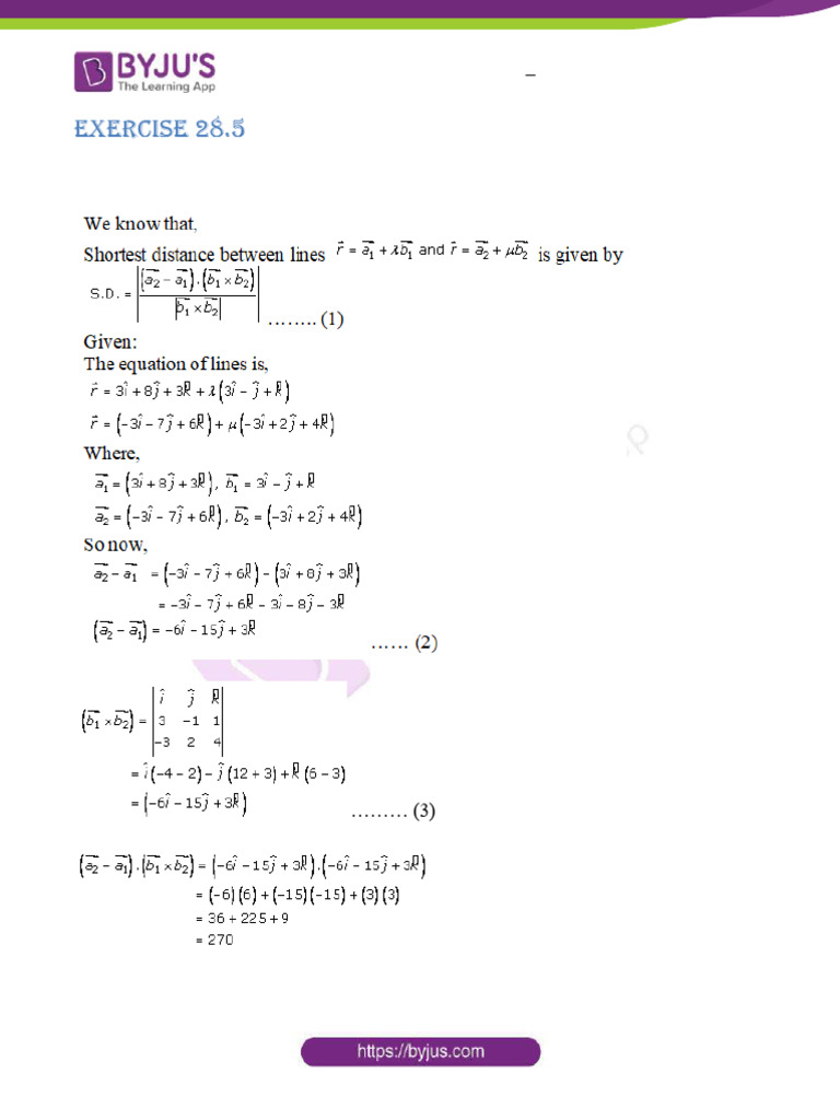 RD Sharma Class 12 Solution For Maths Chapter 28 Ex 5 | PDF