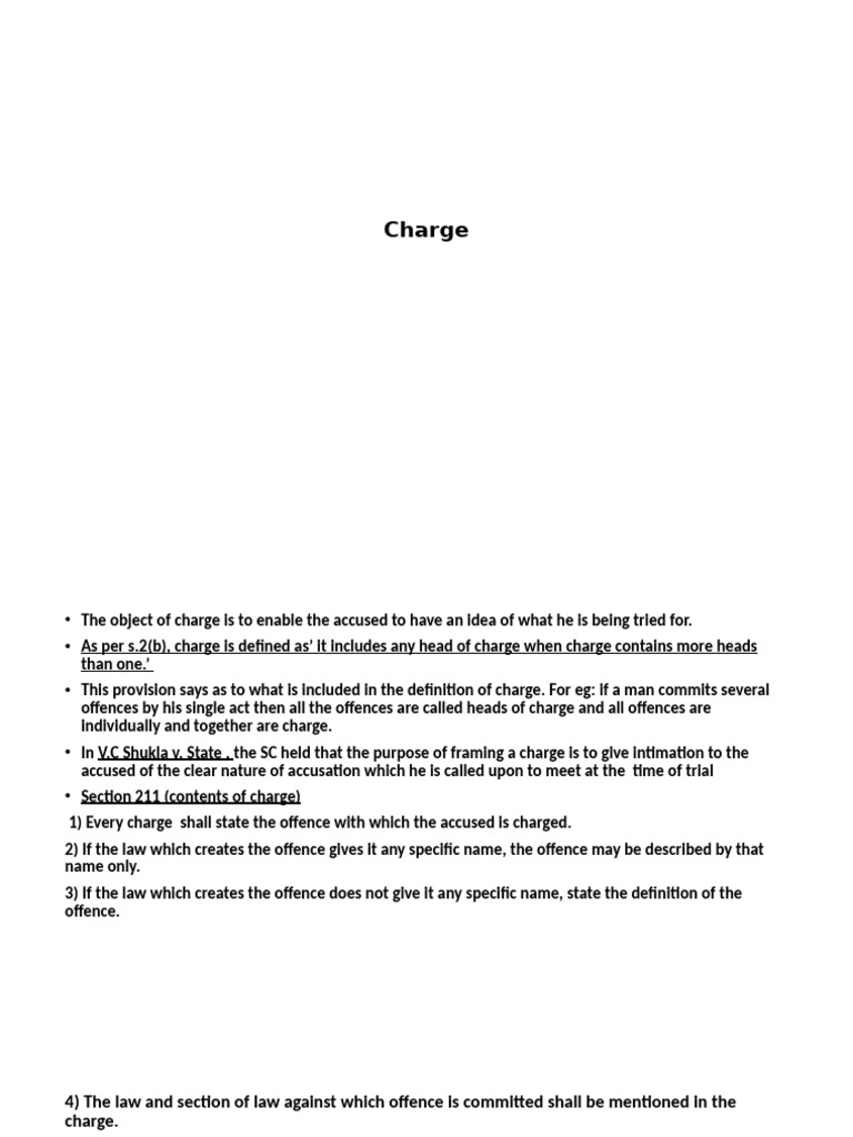 Charge | PDF