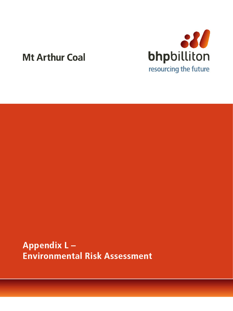 Appendix L Environmental Risk Assessment | PDF