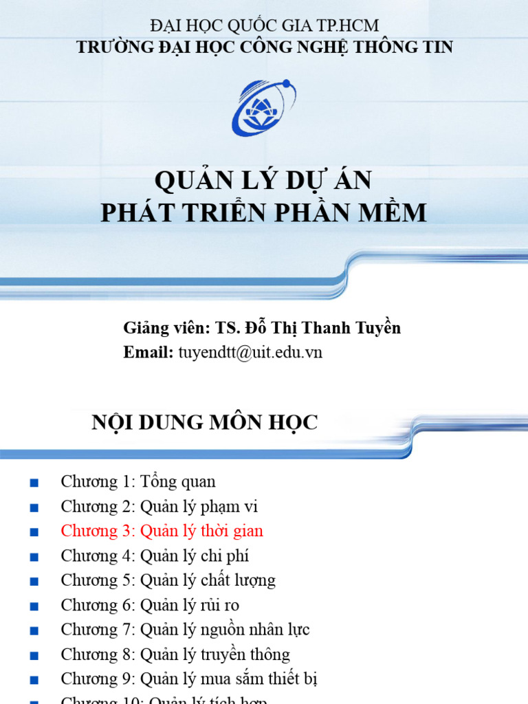 Chuong 3-Quan Ly Thoi Gian | PDF
