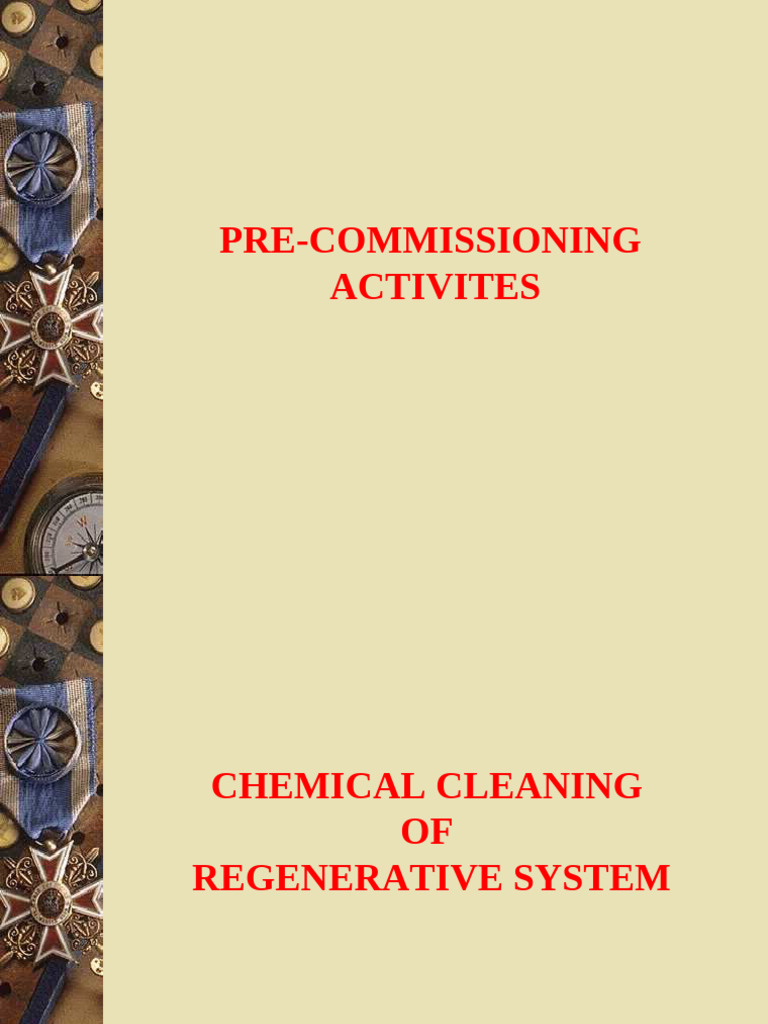 Pre Commissioning Activities | PDF