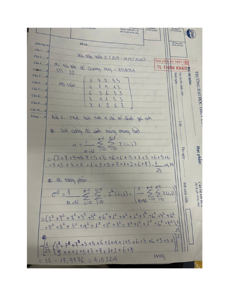 22 DoQuangHuy BTT2 | PDF