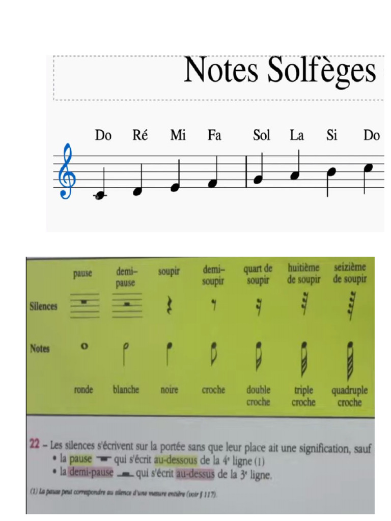 Figure de Notes Et Silences | PDF
