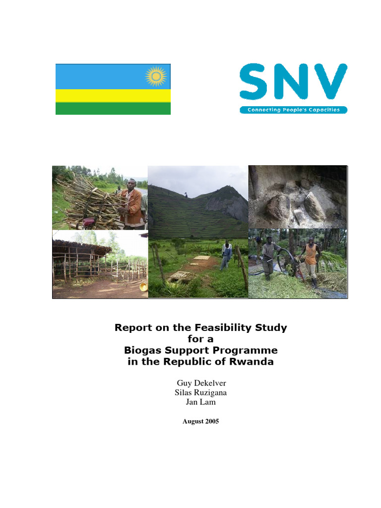 2 490 Dekelver Et Al 2005 Biogas Feasibility Report Rwanda en | PDF