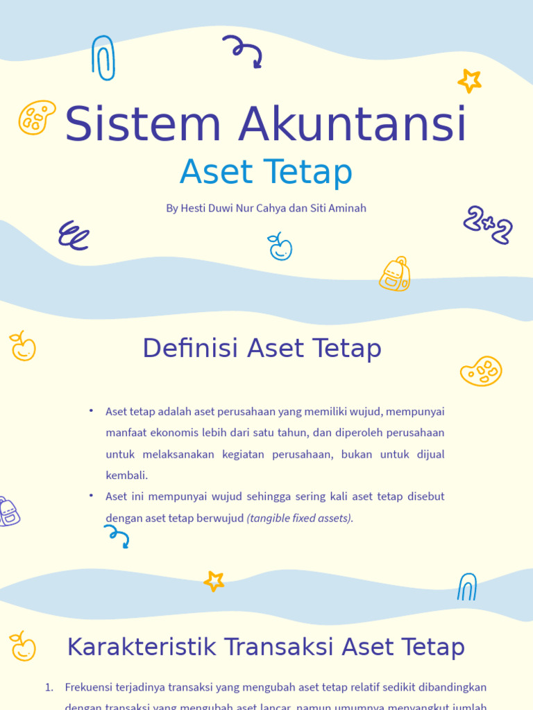Sia Aset Tetap | PDF
