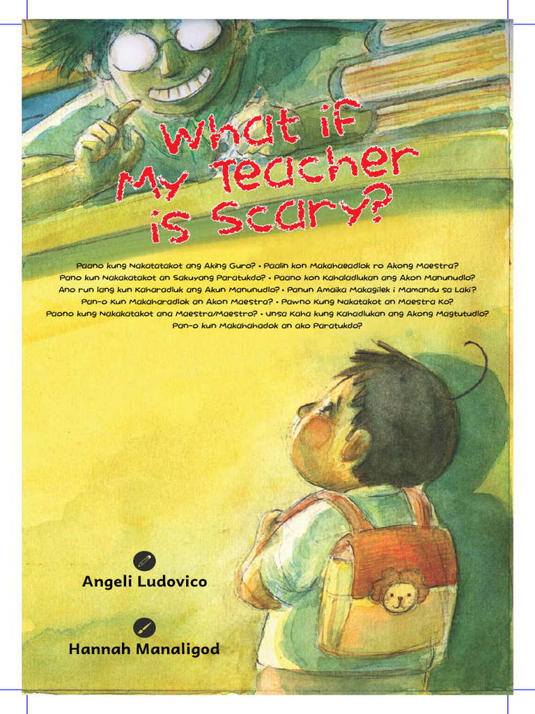 Paano Kung Nakakatakot Ang Akig Guro Wordless Book | PDF
