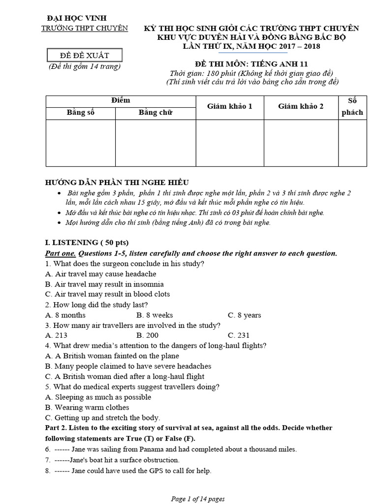 DHBB ĐH Vinh (ĐĐX) 2018 L11 | PDF