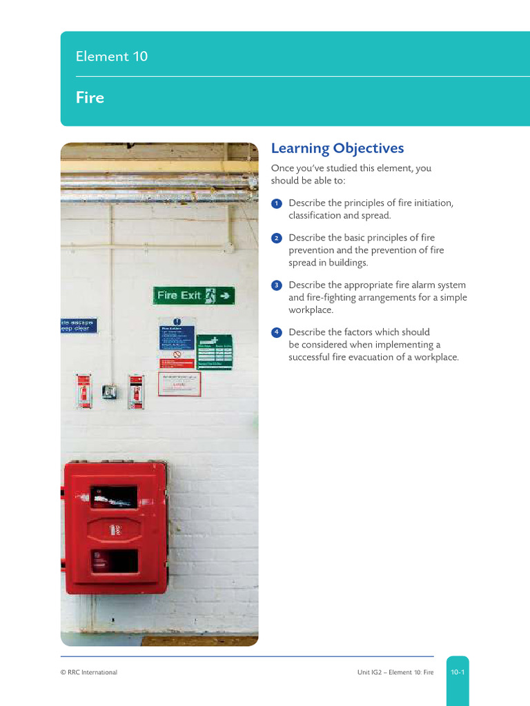 Nebosh Element Fire | PDF