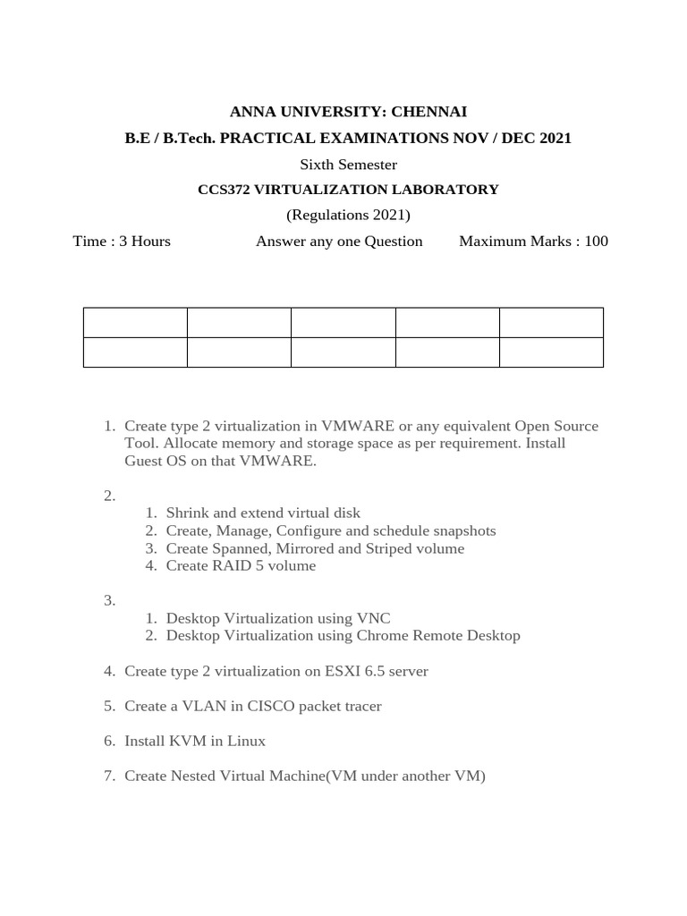 Anna University | PDF