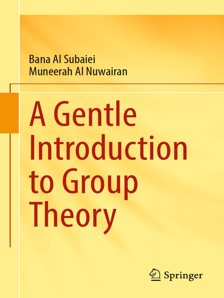 A Gentle Introduction To Group Theory | PDF | Teaching Methods & Materials A Gentle Introduction To Group Theory | PDF | Teaching Methods & Materials
