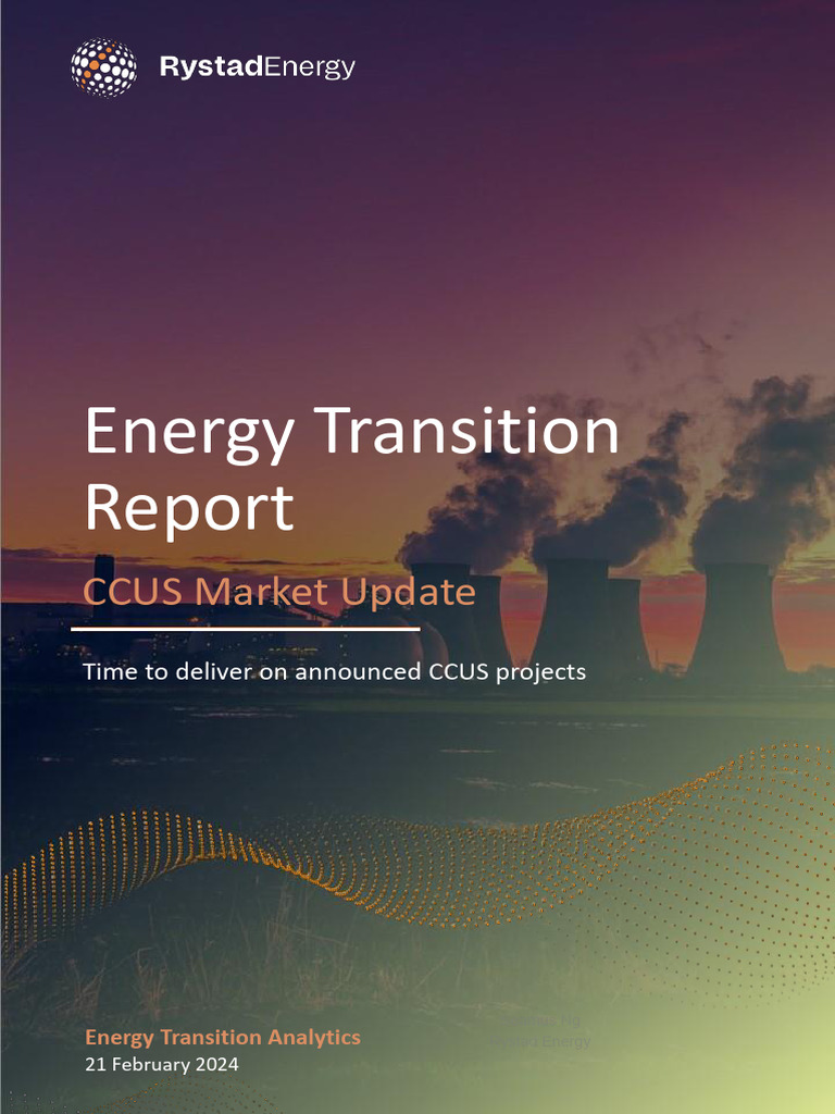 CCUS ET Report 2024 | PDF
