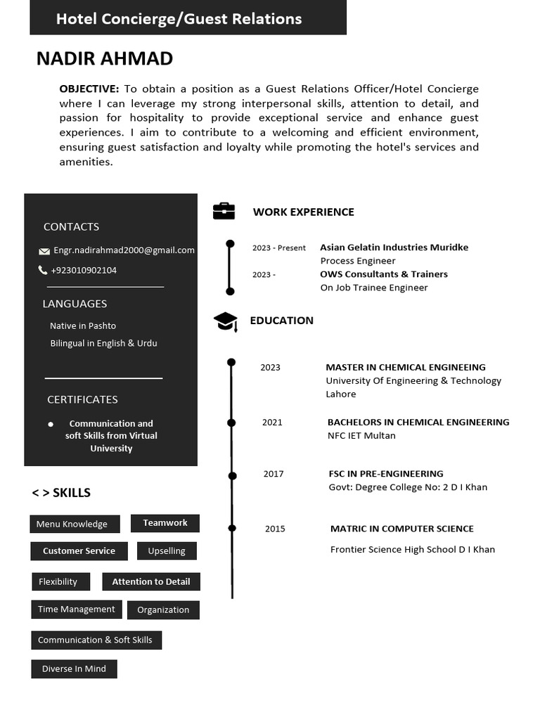 Hotel Concierge | PDF