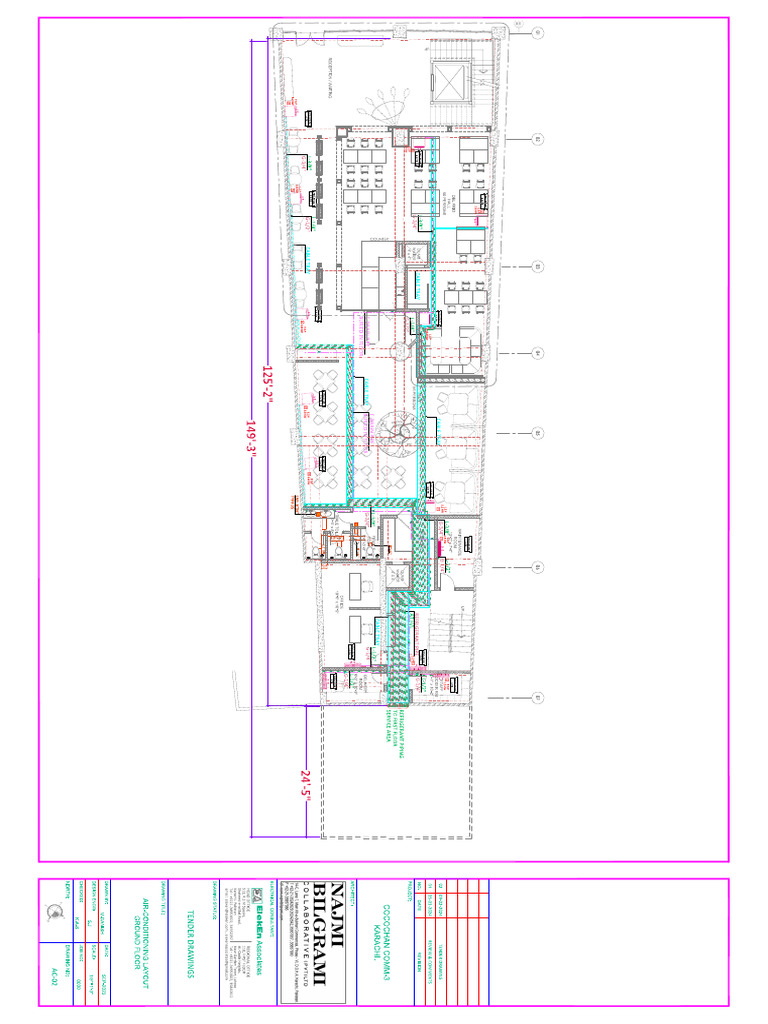 Ac-02 Air-Conditioning Layout Ground Floor | PDF