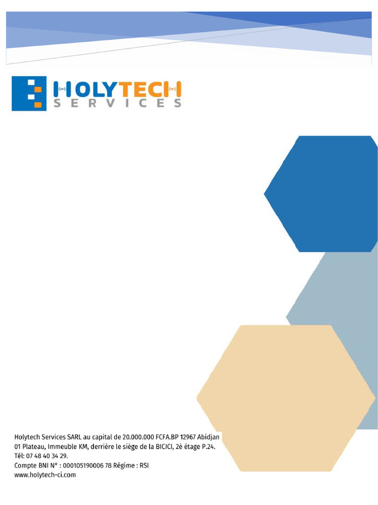 Dossier Tech Holy Tech | PDF
