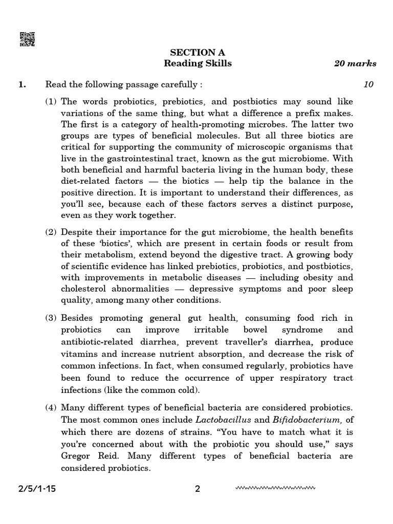 Discursive Passage Set 2 - 5 - 1 | PDF