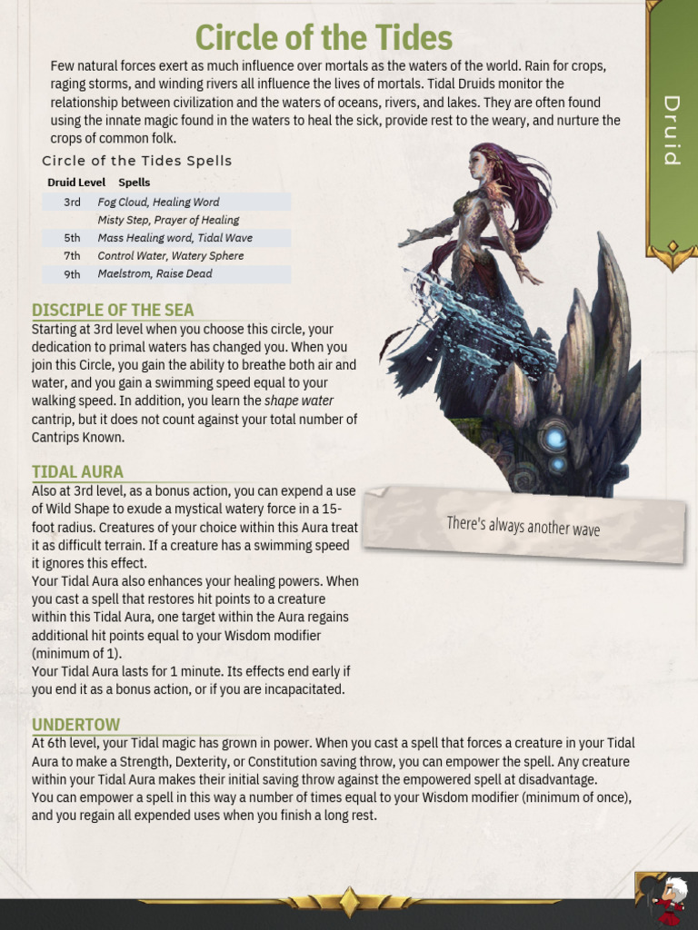 Circle of The Tides | PDF