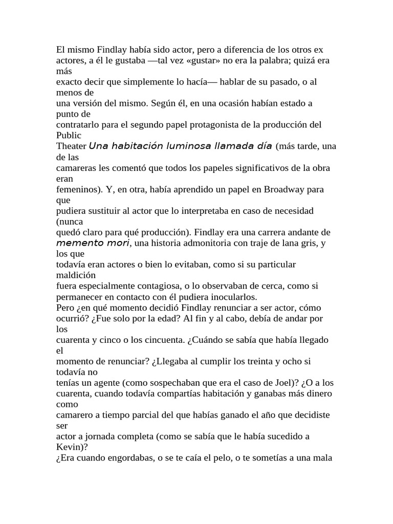 Tan Poca Vida | PDF