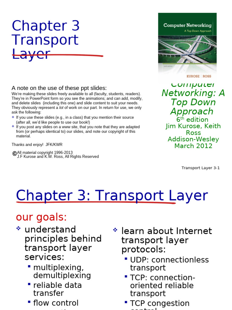 Transport Layer | PDF