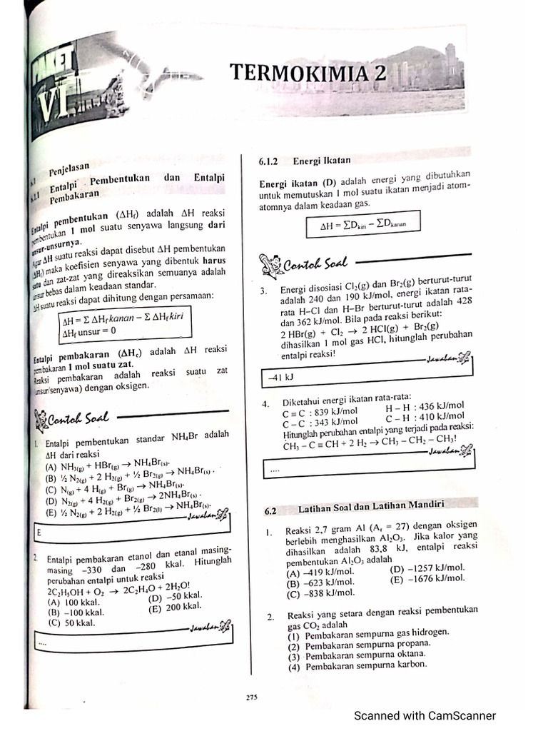 Termokimia 2 , REDOKS, Volta, elektrolisis | PDF