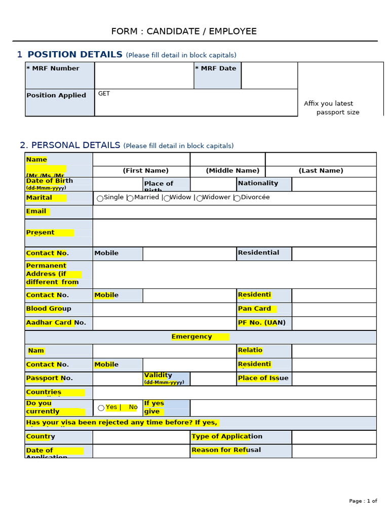 Get - Interview Evaluation Sheet | PDF