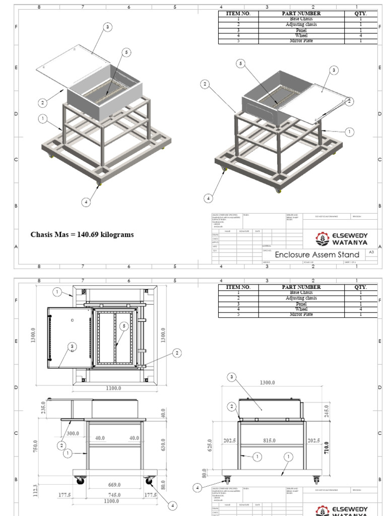Enclosure Assem Stand | PDF