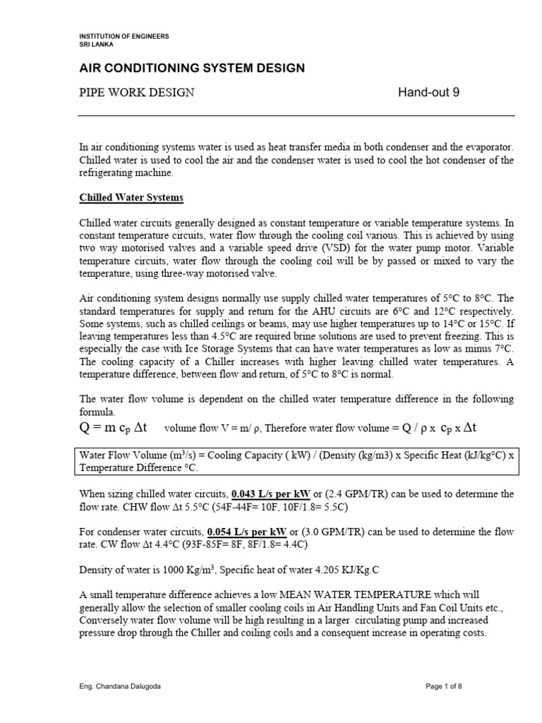 HANDOUT-9-Pipe Work | PDF