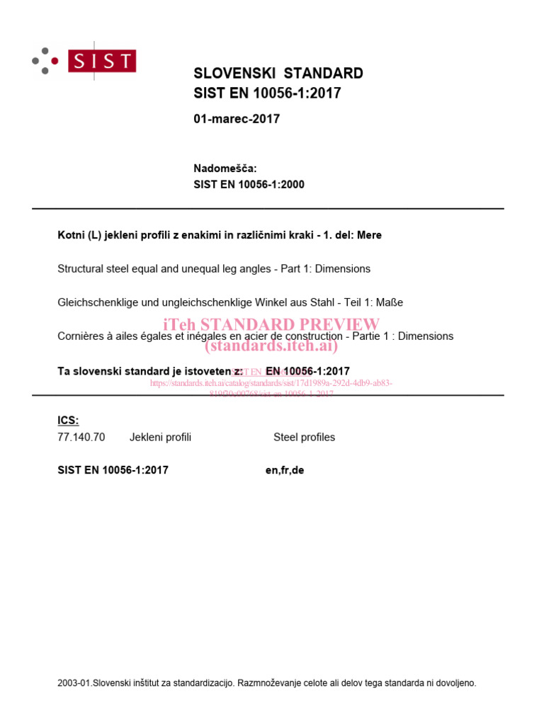 Sist en 10056 1 2017 | PDF