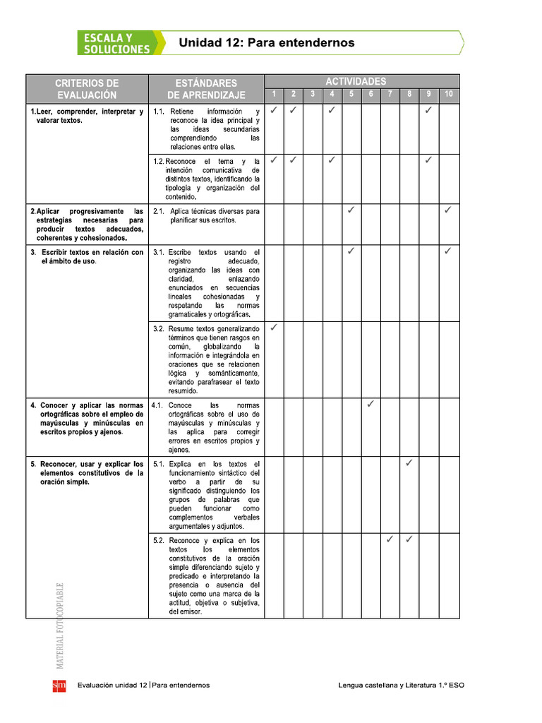 1esolc SV Es Ud12 Ev So | PDF