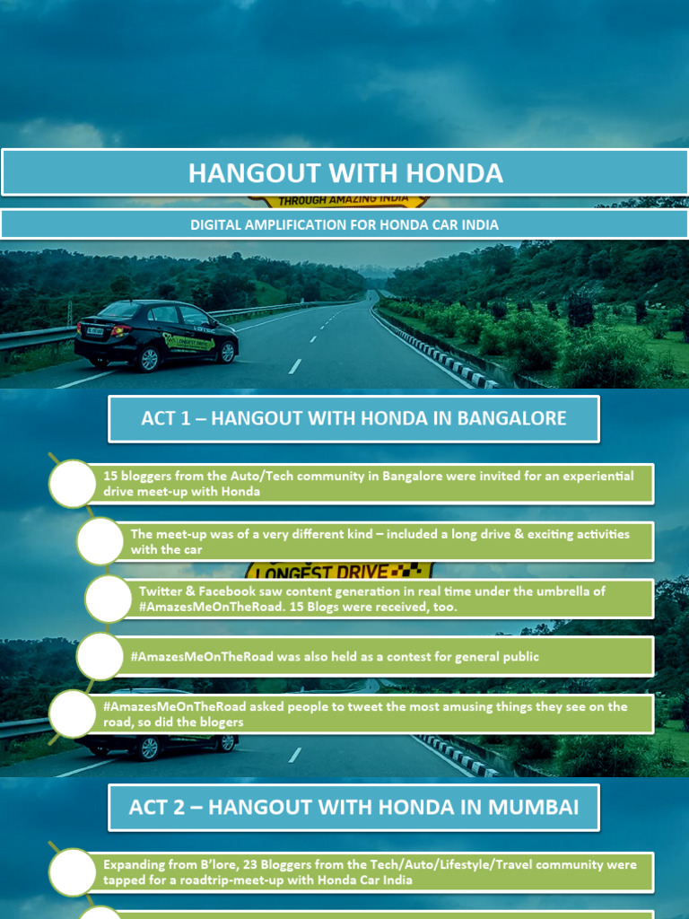 Honda - HWH Case Study. | PDF