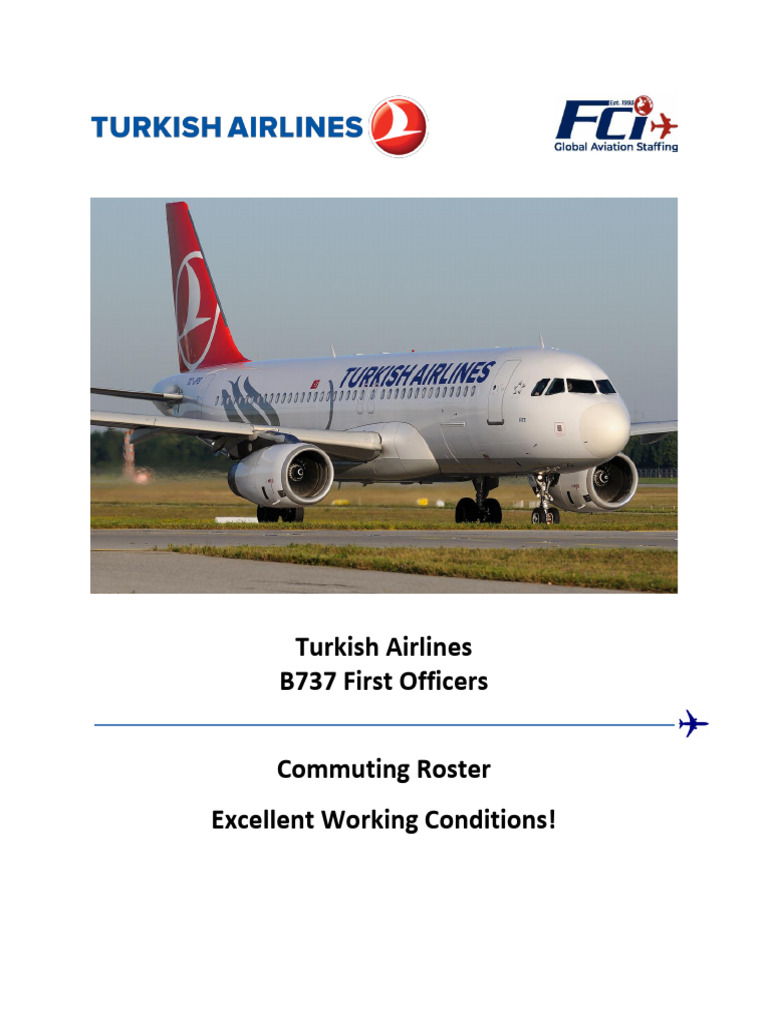 Turkish Airlines - B737 First Officers Salary uuu | PDF