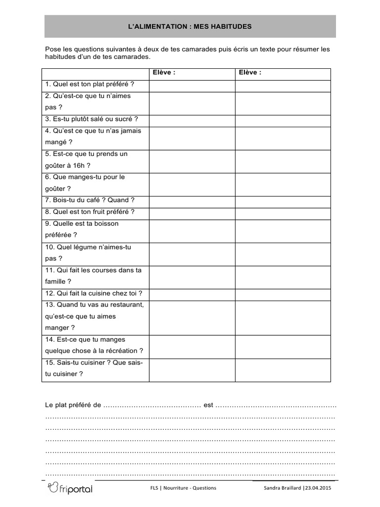 Alimentation Question | PDF