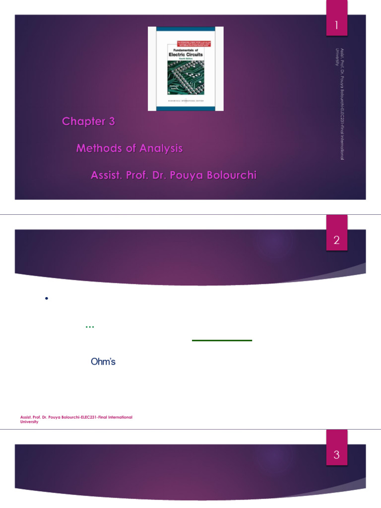 Lec03-Method of Anlaysis | PDF