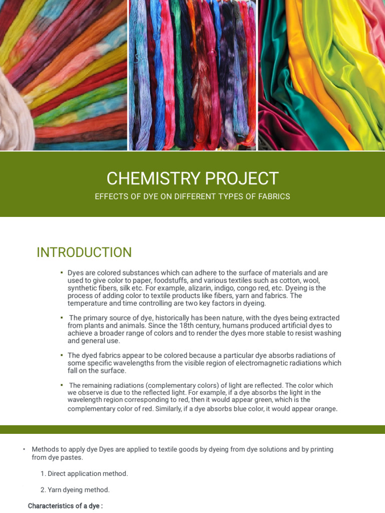 Chemistry Project | PDF