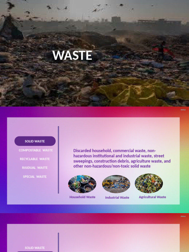 Chapter4 Solid Waste | PDF