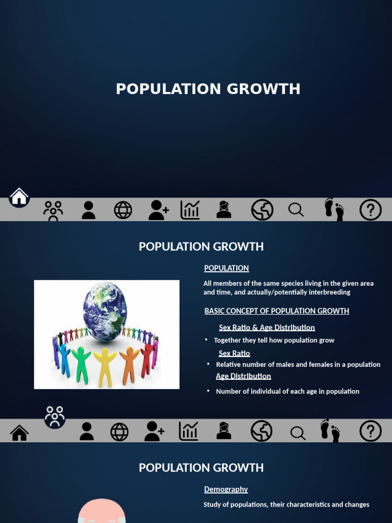 Chapter4 Population Growth | PDF