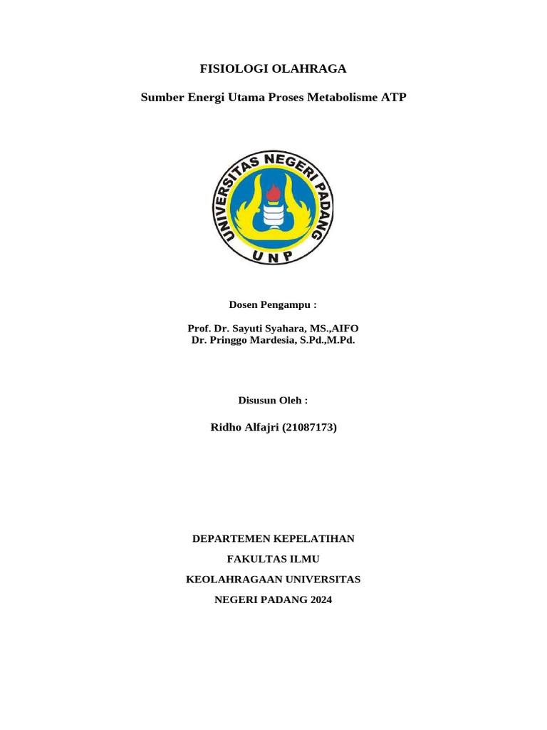 Makalah Fisor Kel 3 Revisi | PDF