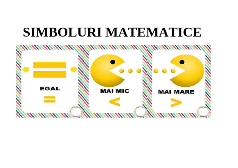 Simboluri Matematice | PDF