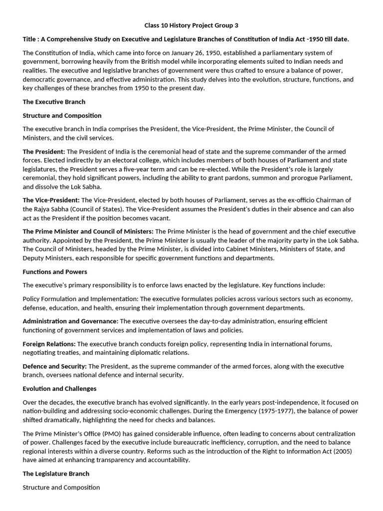 History Project 1 Group 3 | PDF