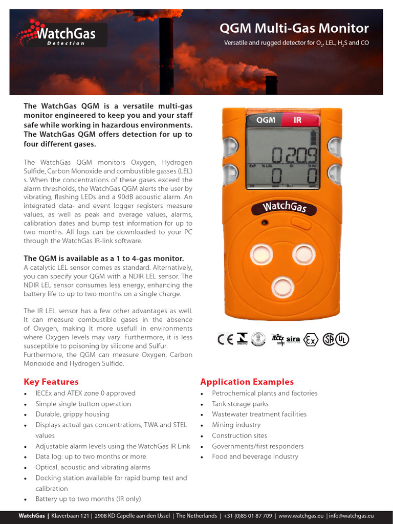 Multi Reuse 4gas Qgm Catalogue | PDF