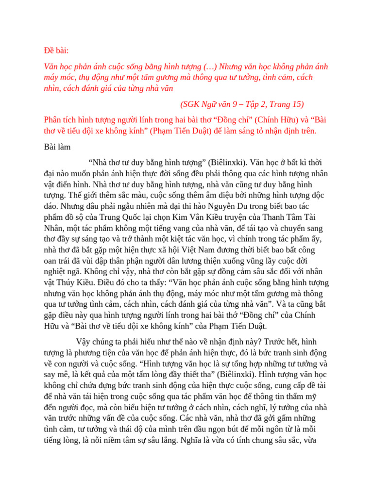 Hình Tư NG Ngư I Lính Trong Đ.C Và BTVTDXKK | PDF