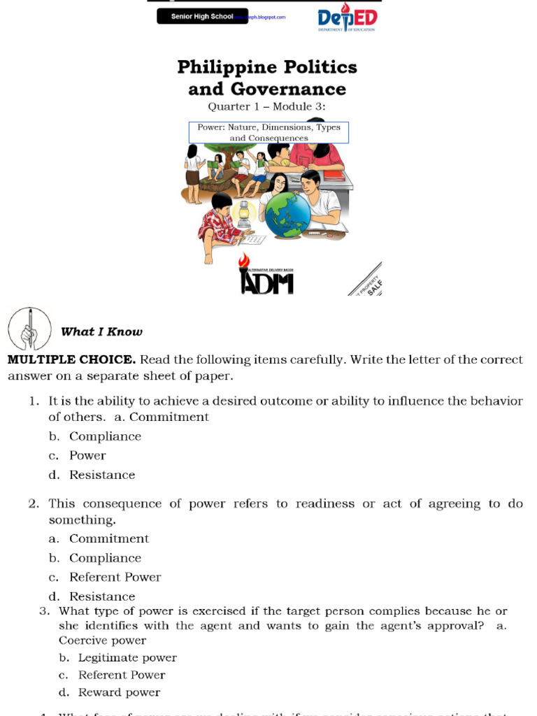 Lesson-3-NatureDimensions-Types-and-Consequences-of-Power | PDF