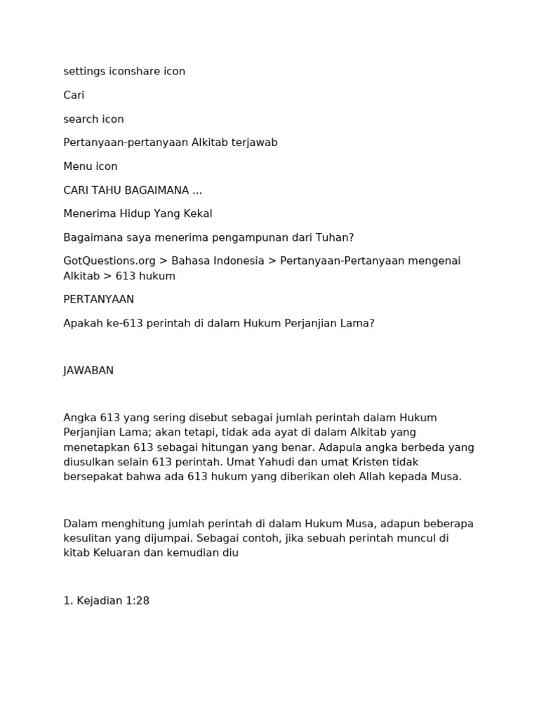 Titah Orang Parisi | PDF