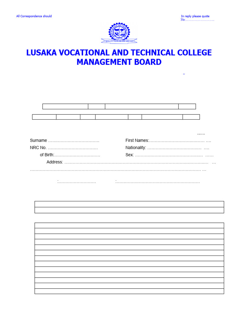 Application Form For 2023 Part-Time & Distance Learning | PDF
