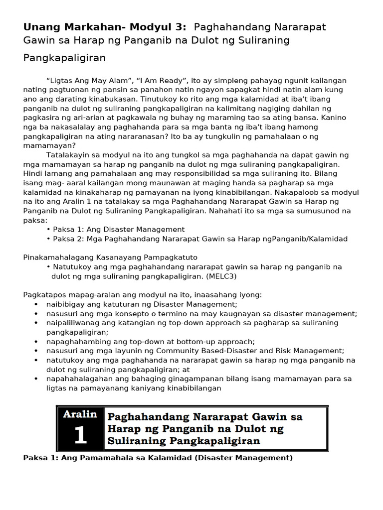 Module 3 | PDF