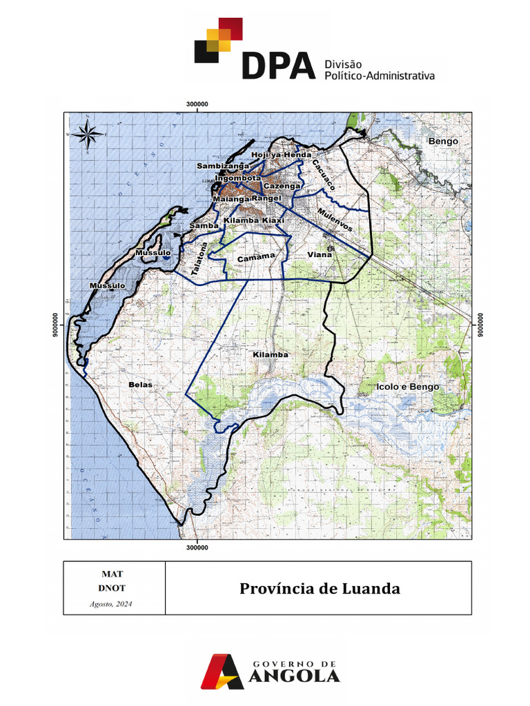 Nova Dpa - Mapa Luanda | PDF