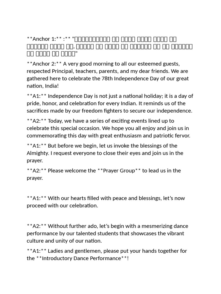 Anchoring Script | PDF | Travel | Foreign Language Studies