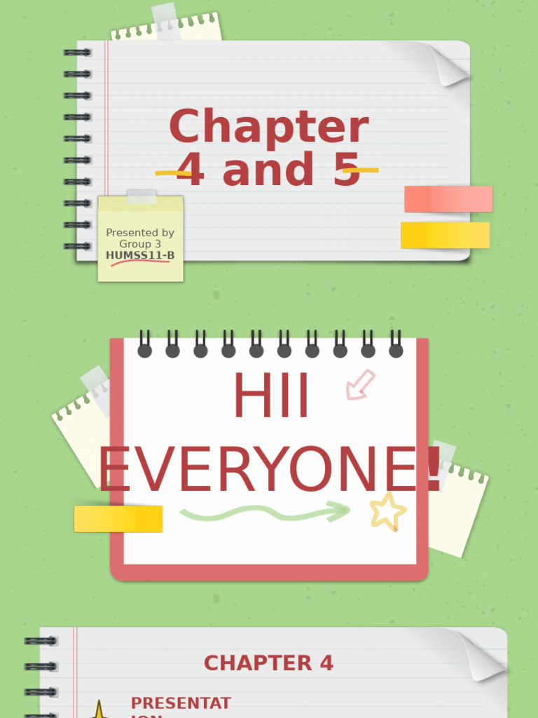 Group 3 Humss 11 Bchapter 4 To 5 | PDF