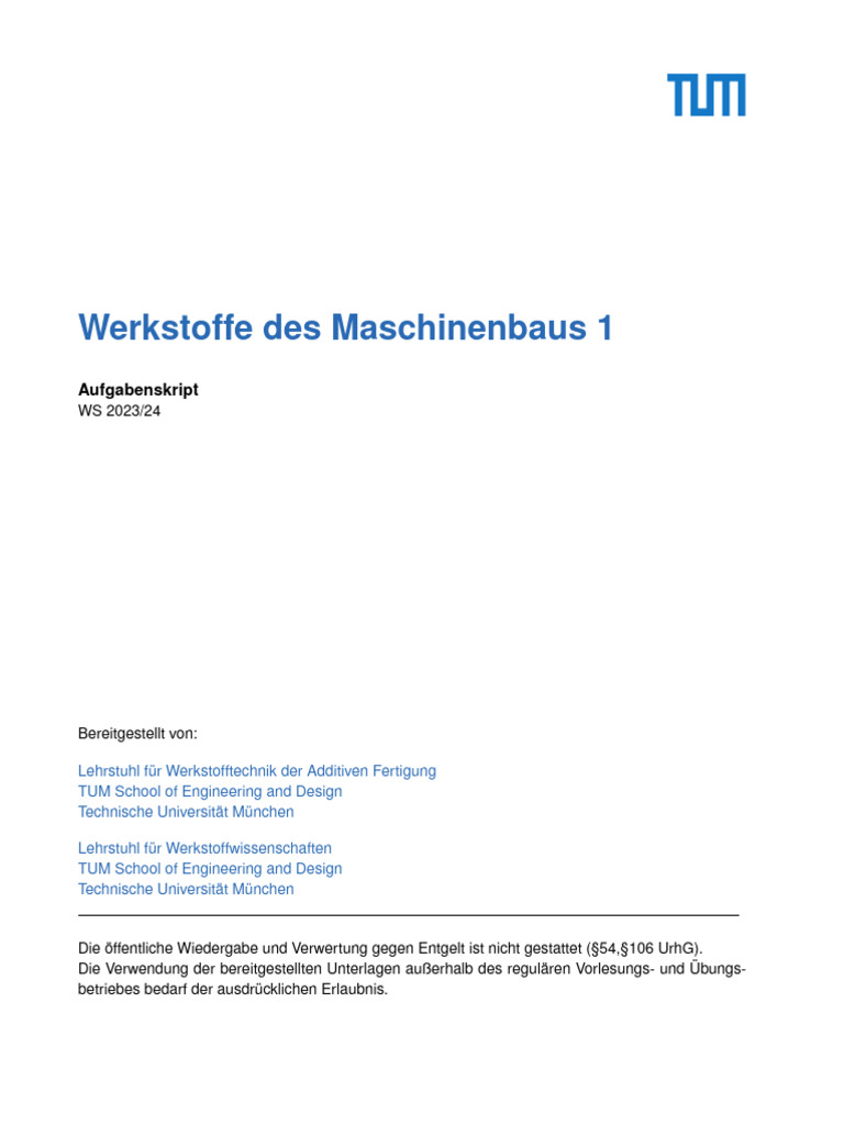 WK1 K01 Aufgabenskript | PDF