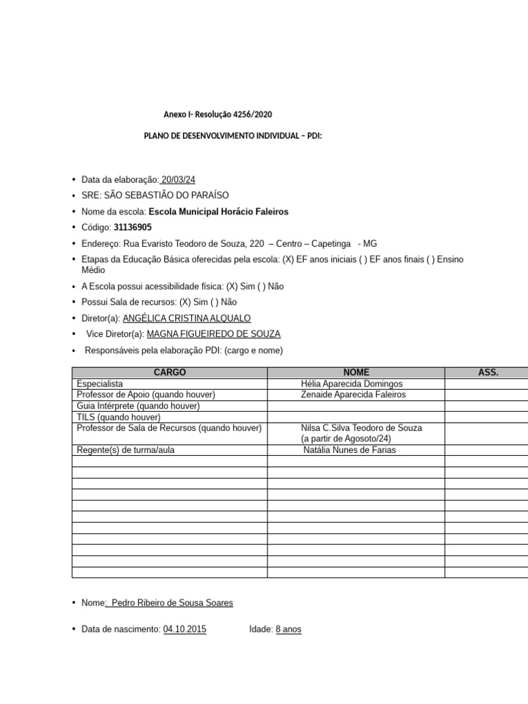 Pdi - Pedro 2024-Ok | PDF